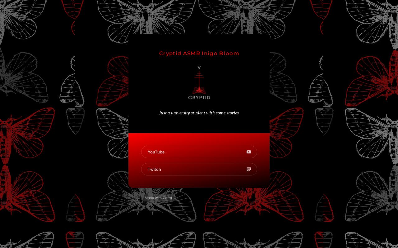 Cryptid ASMR | Inigo Bloom